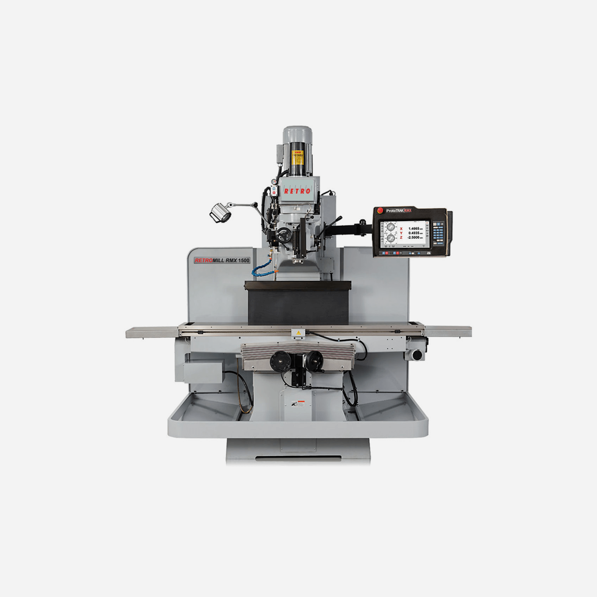 Fräsmaschine Retro Mill manuell & CNC | Linda Maschinen