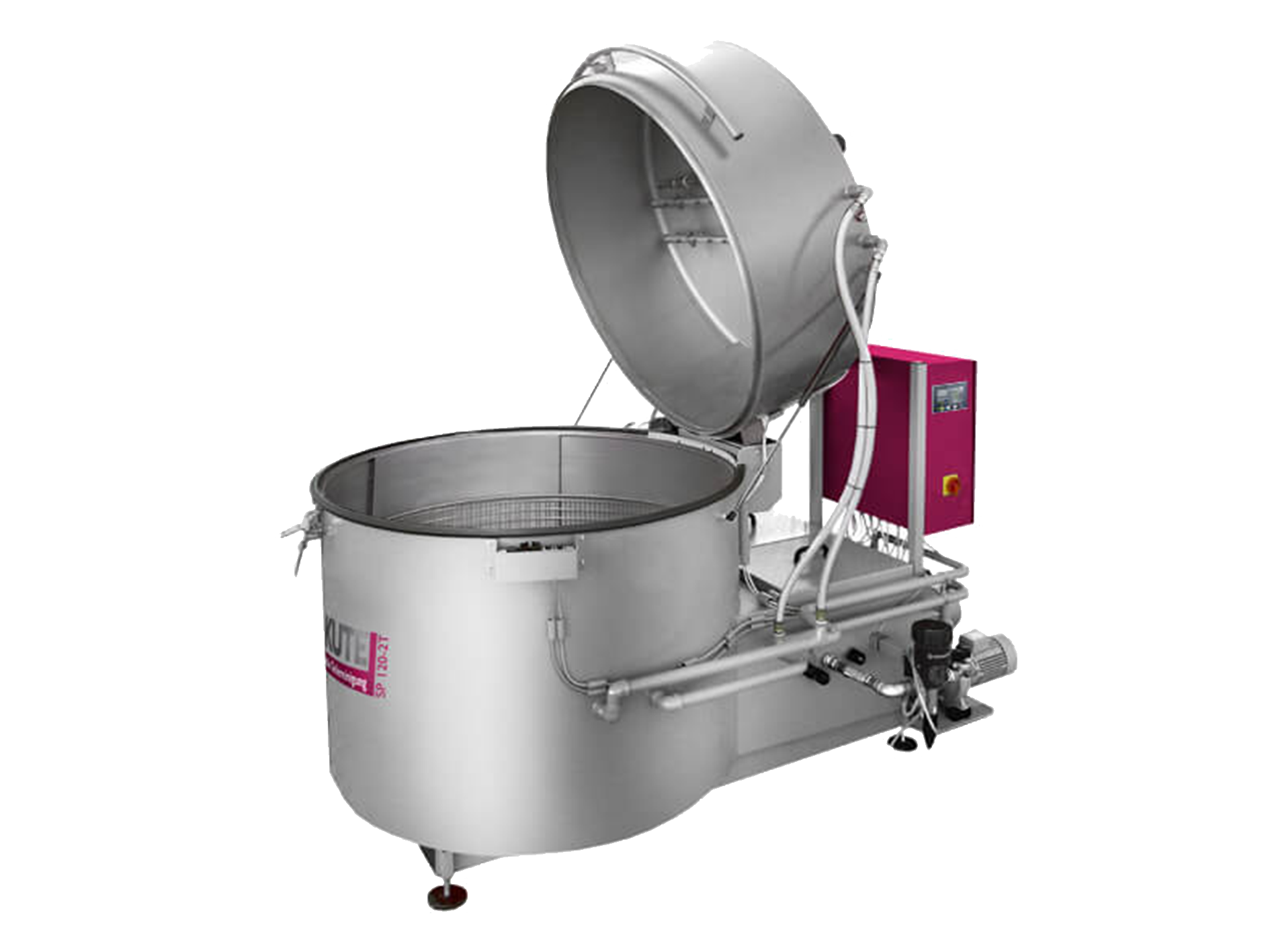 Reinigungsanlage für Metallteile | Perkute Toplader Clean-o-mat